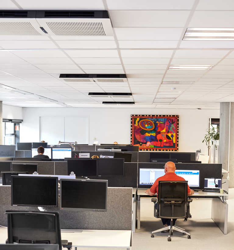 Leaf Cubicle Light Shield | Shelly Lighting